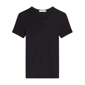 Helmut Lang T-Shirt mit Logo - - Tops - Damen - Schwarzk - L