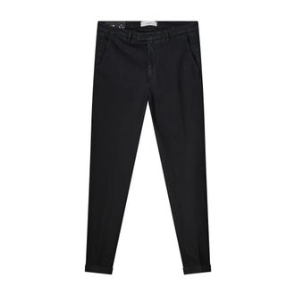 BRIGLIA 1949 Schmale Chino-Hose - - Trousers - Herren - Schwarzk - 2XL