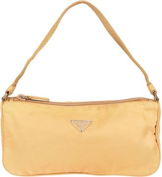 Prada Crossbody Bags - Prada Nylon Triangle Handbag - Gr. unisize - in Gelb - f&uuml;r Damen