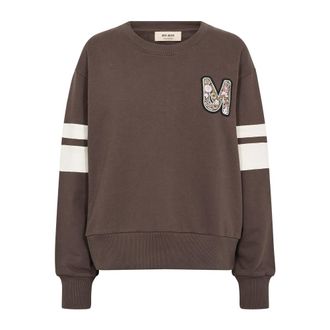 Mos Mosh MOS Mosh, Femme, Sweatshirts et sweats &agrave; capuche, Brun, Taille: 38 FR SweaT-shirts