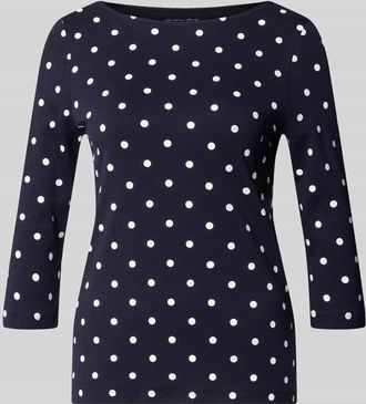 Christian Berg Shirt aus reiner Baumwolle mit 3/4-Arm