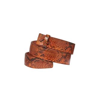 CLARIS VIROT Python G&uuml;rtel - - Accessories - Damen - Braun - S