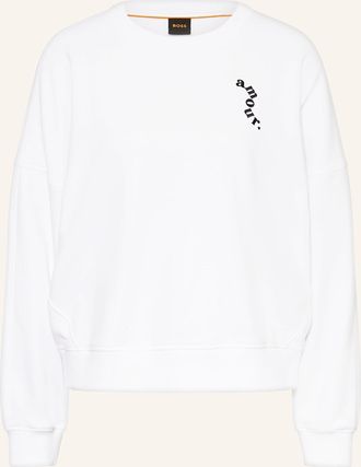 HUGO BOSS Sweatshirt Ever Valentine weiss