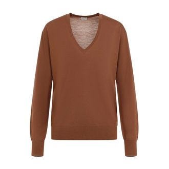 Dries Van Noten Femme, Pulls, Brun, Taille: 38 FR Pull Tuomas