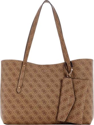 Guess Femme, Sacs, Brun, Taille: ONE Size Brenton Shopping Bag