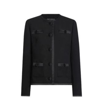 Dolce & Gabbana Einknopf-Wolljacke - - Jackets - Damen - Schwarzk - M