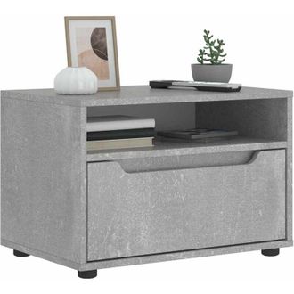 vidaXL Vidaxl - TV-Schrank visnes Betongrau 60x40x38 cm Holzwerkstoff