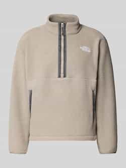 The North Face Fleecepullover mit Stehkragen und Rei&szlig;verschluss