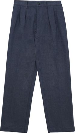 Fortela Homme, Pantalons, Bleu, Taille: W31 Newyork Pleated Pantalons