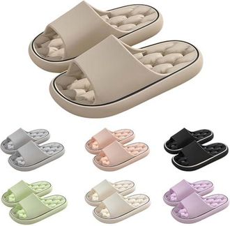Generic Pantoufles de salle de bain pour homme et femme - Chaussures de douche antid&eacute;rapantes &agrave; s&eacute;chage rapide avec trous de drainage, semelle int&eacute;rieure l&eacute;g&egrave;