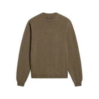 Woolrich Lambswool Crewneck Gg12 - - Knitwear - Herren - Gr&uuml;n - L