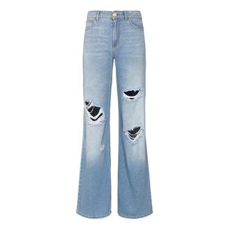 Ga&euml;lle Paris Damen, Jeans, Blau, W27Gr&ouml;&szlig;e