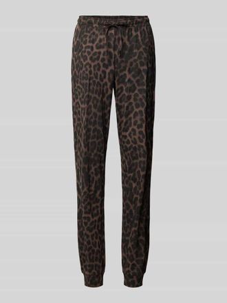 Jake*s Casual Regular Fit Pyjama-Hose aus reiner Baumwolle