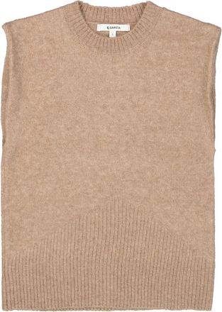 Garcia Pull sans manches ALPAGA Taupe