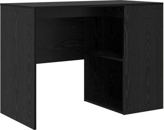 vidaXL Bureau Chêne noir 102 x 50 x 75 cm Bois dingénierie Vidaxl
