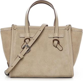 Gianni Chiarini Femme, Sacs, Beige, Taille: ONE Size Miss Marcella Suede Bag