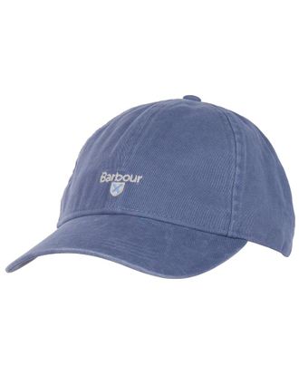 Barbour Cap aus Baumwolle mit Logo-Stickerei in