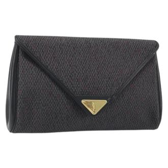 Saint Laurent Pre-owned Clutch Bag - - Pre-owned - Damen - Schwarzk - ONE SIZE