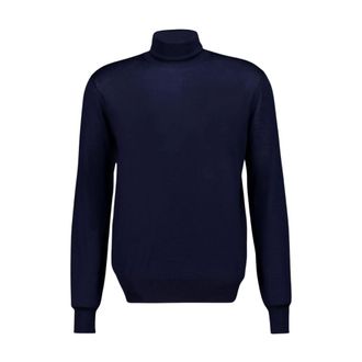 Saint Laurent Herren, Strickwaren, Blau, LGr&ouml;&szlig;e