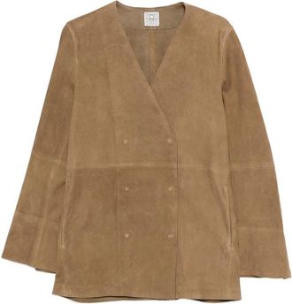 Toteme Double-breasted V-neck Jacket