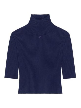 Courr&egrave;ges Top - Bleu