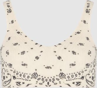 Kujten Top Guapa Bandana Blanc