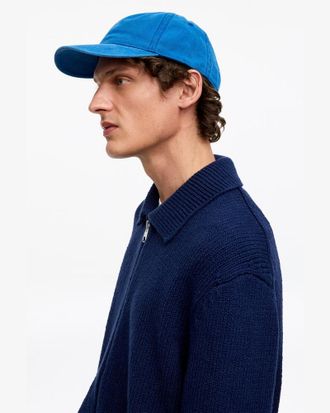 Arket Canvas-Cap Aus Gewaschener Baumwolle -Blau