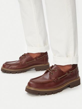 Clarks Slipper Clarks Cleyhill Boat 26186176 Braun