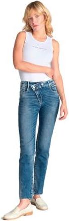 Le Temps Des Cerises Jeans Regular, Droit Old Push-up Taille Haute Pulp
