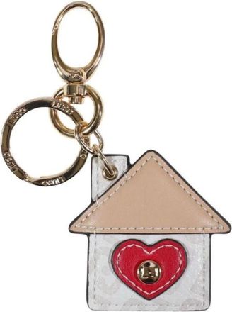 Liu Jo Haus-Anh&auml;nger Schl&uuml;sselanh&auml;nger mit Herz-Akzent - - Accessories - Damen - Beige - ONE SIZE
