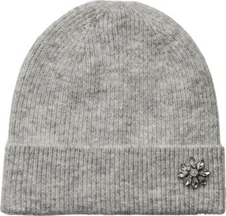 Pieces Damen Pcjeila Hood Bc Mütze, Light Grey Melange,Einheitsgröße