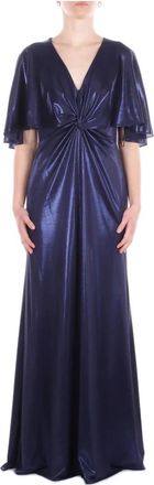 Ralph Lauren Femme, Robes, Bleu, Taille: 40 FR Evening Gown