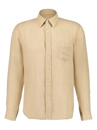 120% Lino Hemd aus Leinen - Nude