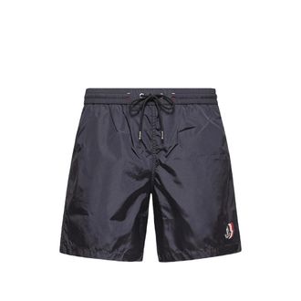Moncler Logo-patch Drawstring Swim Shorts