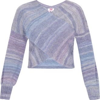 Mymo Pullover Frauen blau mehrfarbig