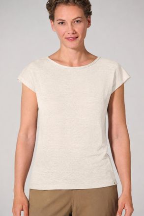 Hempage Hempage Damen vegan T-Shirt Hempage Regular Fit Natur