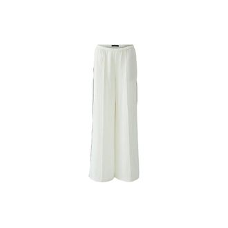 Oui Weite Hosen - - Trousers - Damen - Wei&szlig; - S