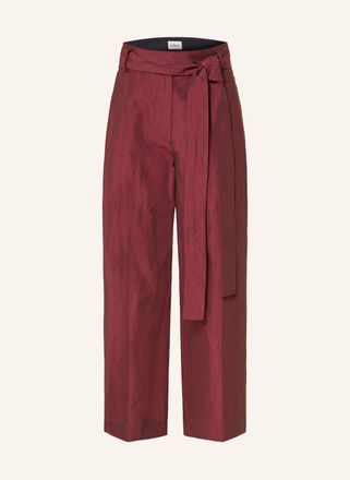 Luis Trenker Culotte Lulolita Mit Leinen rot