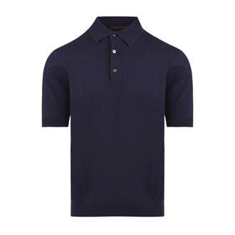 FILIPPO DE LAURENTIIS Homme, Tops, Bleu, Taille: 2XL Polo &agrave; Manches Courtes