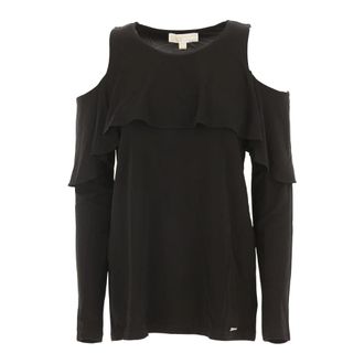Michael Kors Bluse mit freier Schulter - - Blouses & Shirts - Damen - Schwarzk - S