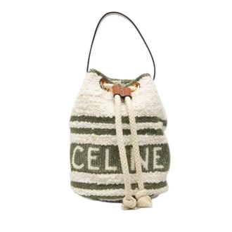 Celine Pre-owned Canvas Bucket Bag - - Pre-owned - Damen - Wei&szlig; - ONE SIZE