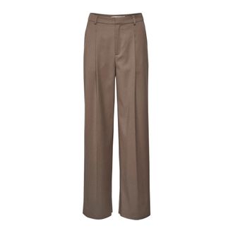 Gestuz Weite Walnuss Hose Modell PaulaGZ - - Trousers - Damen - Braun - L