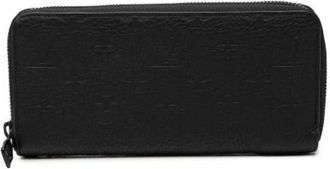 Louis Vuitton Portefeuille Long Pre-owned Monogram Empreinte - Femme - Pre-owned - Noir - Taille: ONE Size