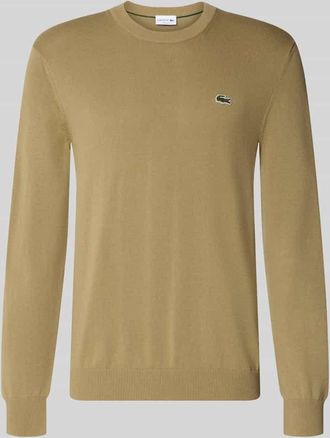 Lacoste Regular Fit Pullover aus Baumwoll-Mix