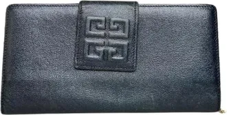 Givenchy Portefeuille Long Pre-owned - Femme - Pre-owned - Noir - Taille: ONE Size