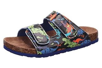 Kangaroos Homme K-Korki II Claquettes, DK Navy Dino Multi, 37 EU