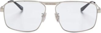 Balenciaga lunettes de soleil BB0418SK - Argent