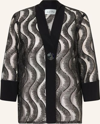 Joseph Ribkoff Jacke Mit Glitzergarn Und 3/4-Arm schwarz