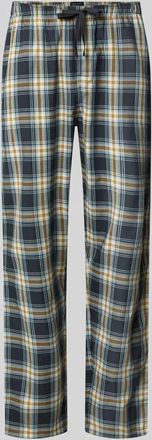 Schiesser Regular Fit Pyjama-Hose aus reiner Baumwolle