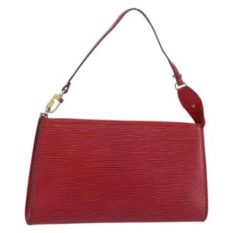Louis Vuitton Pre-owned Epi Leather Pouch - Femme - Pre-owned - Rouge - Taille: ONE Size